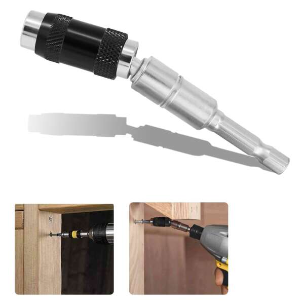 Adaptor bituri pivotant, cu capete bit hexagonal, cu magnet ...