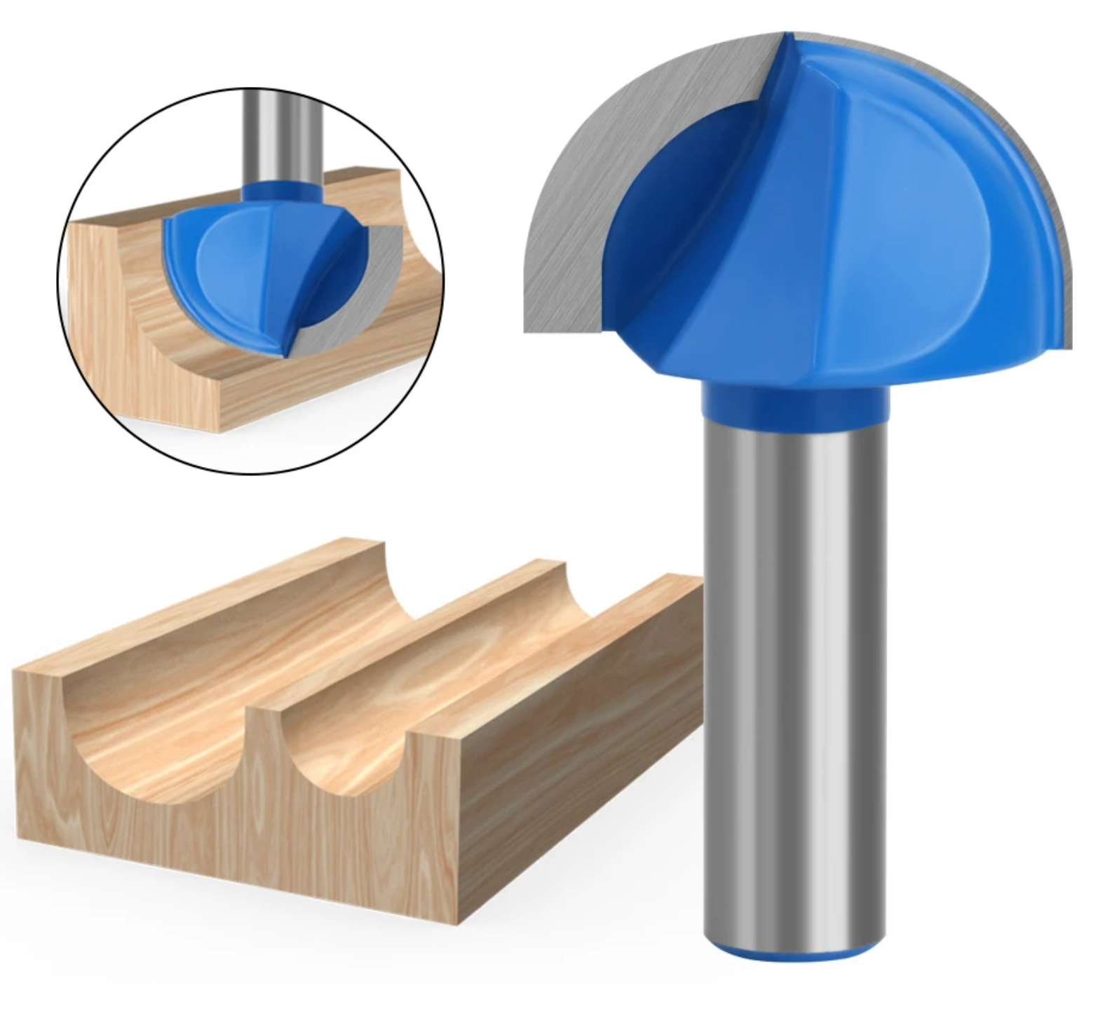 Freza convexa pentru imbinari la ciubar 12x38x64 mm | Meșteșugărețul